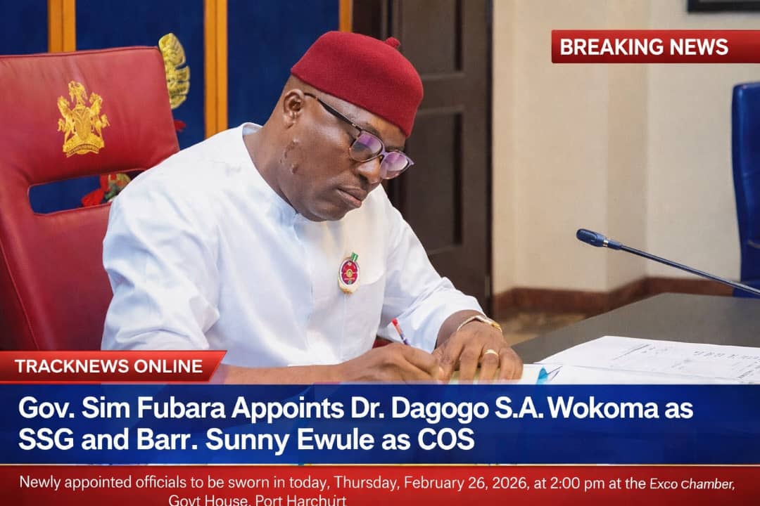 Gov. Fubara Appoints Dagogo Wokoma as SSG and Sunny Ewule as Chief of ...
